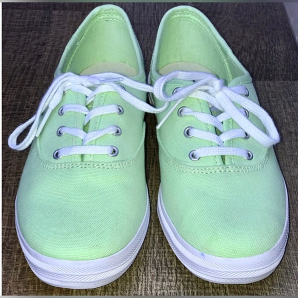 Keds | Shoes | Womens 65 Patina Green Canvas Keds Champion Softerra ...